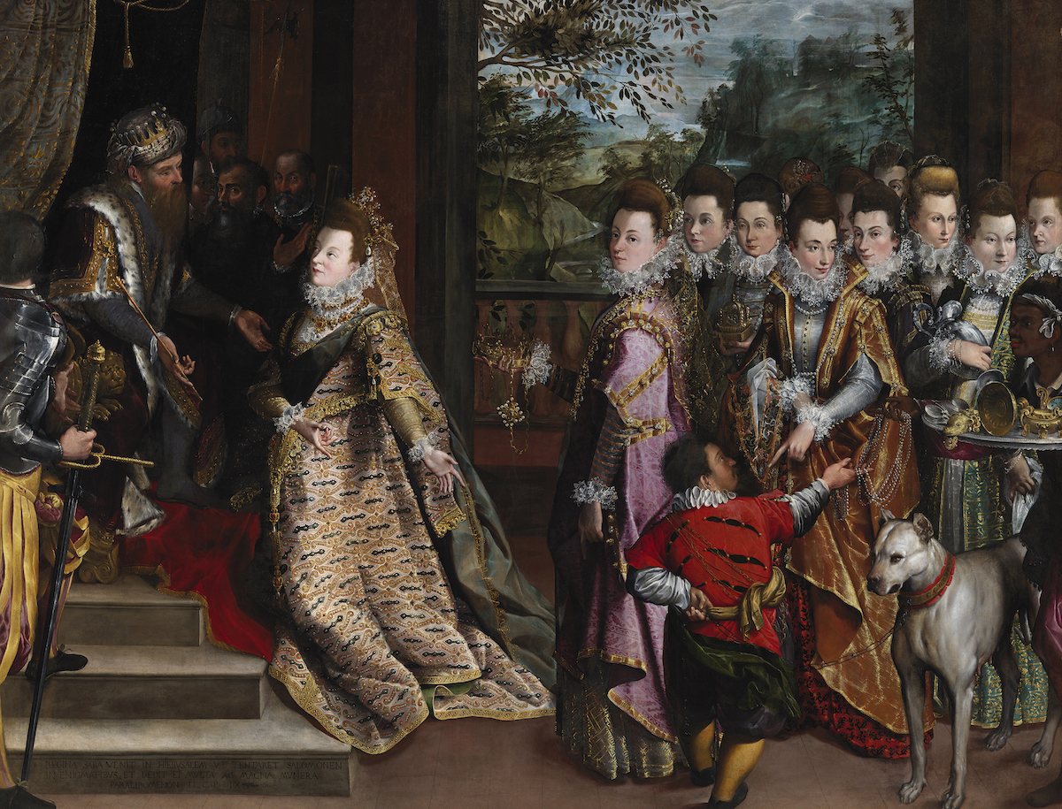 Fascinating details revealed in a brilliant painting by Lavinia Fontana ...