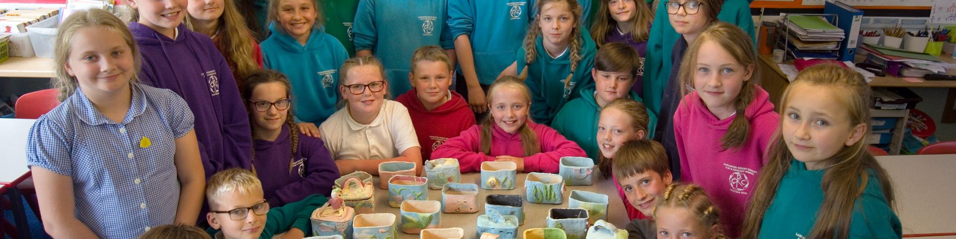 The Sea and Islands’ literacy and ceramics project at Christ Church CE ...