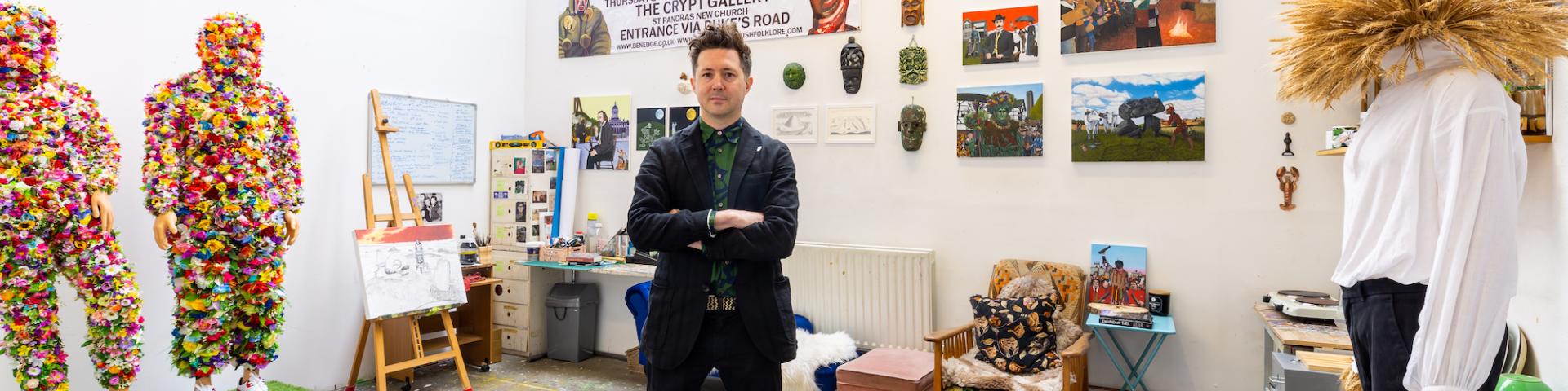 Ben Edge: for the love of folk art | The Arts Society
